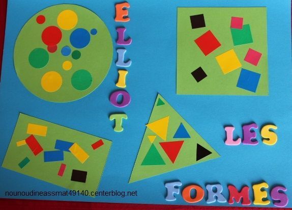 activité : associer les bonnes formes